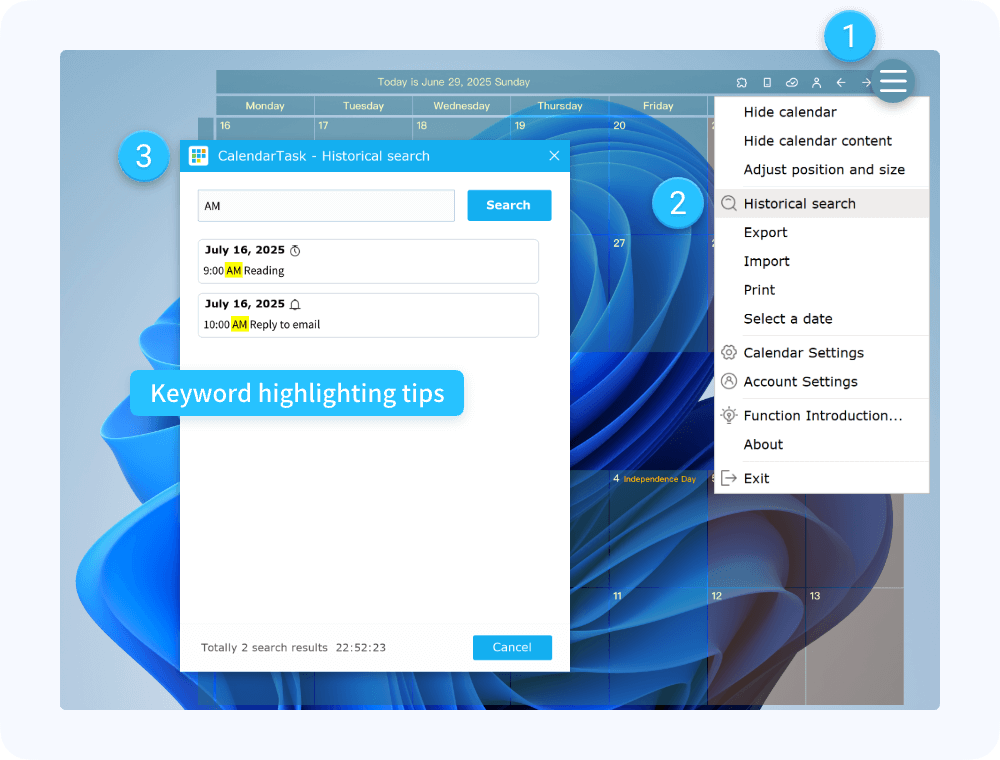CalendarTask - Free Calendar Software | Desktopcal Alternative